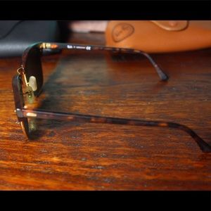 Ray-Ban | Accessories | Rayban Silver Mirrored Clubmaster Sunglasses ...